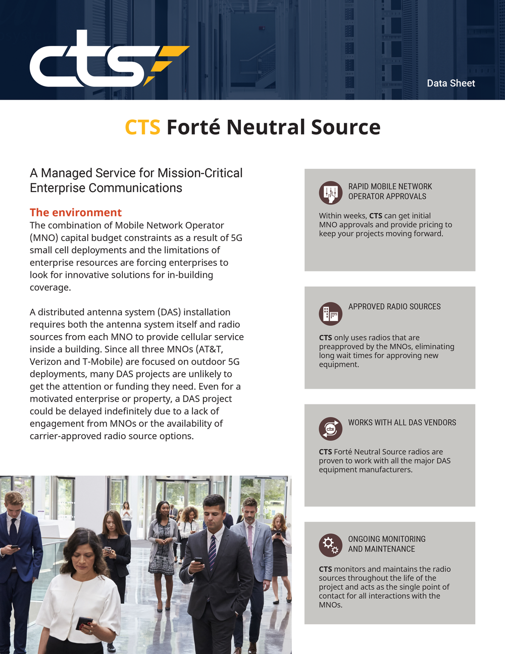 Collateral — Communication Technology Services