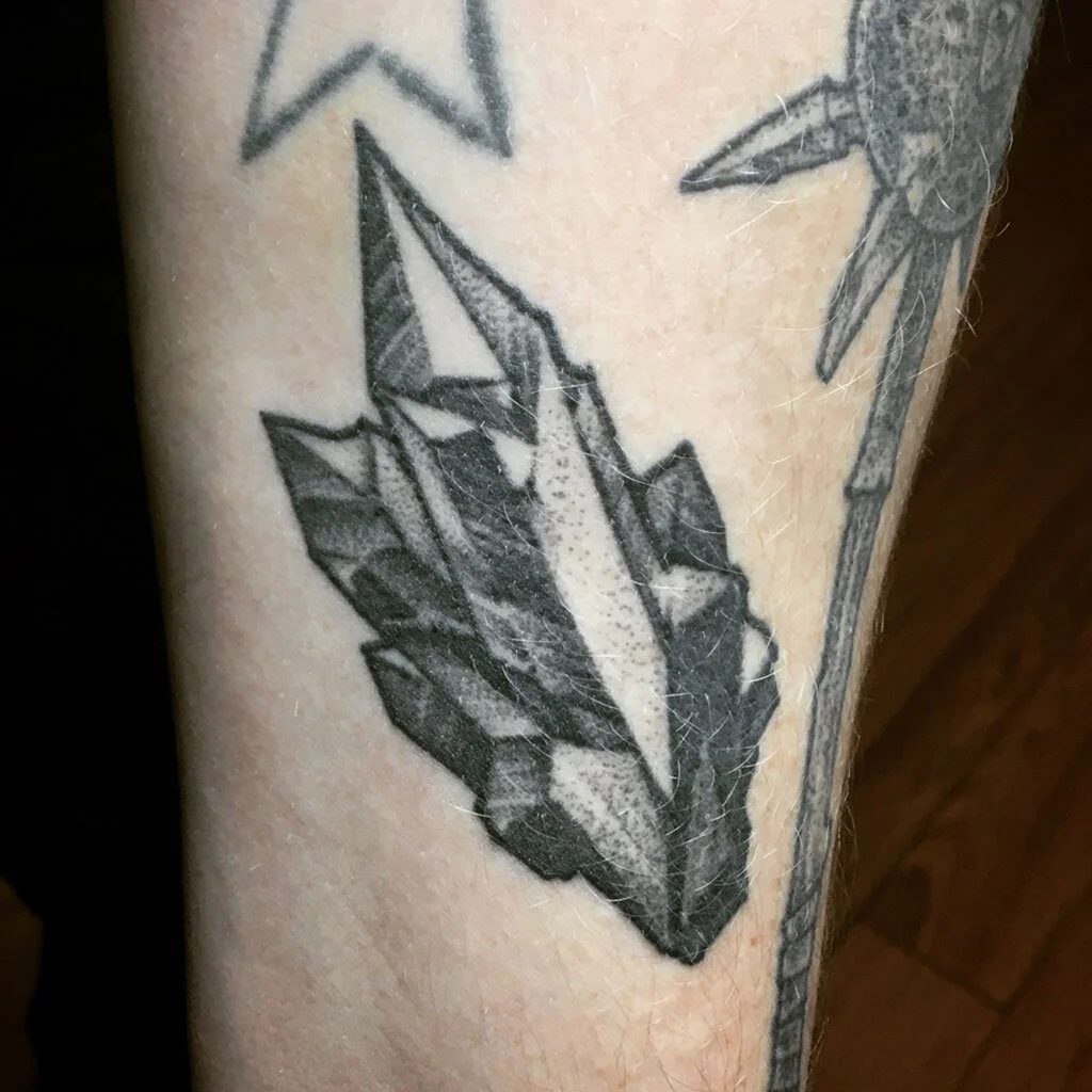 Ice Shard Tattoos
