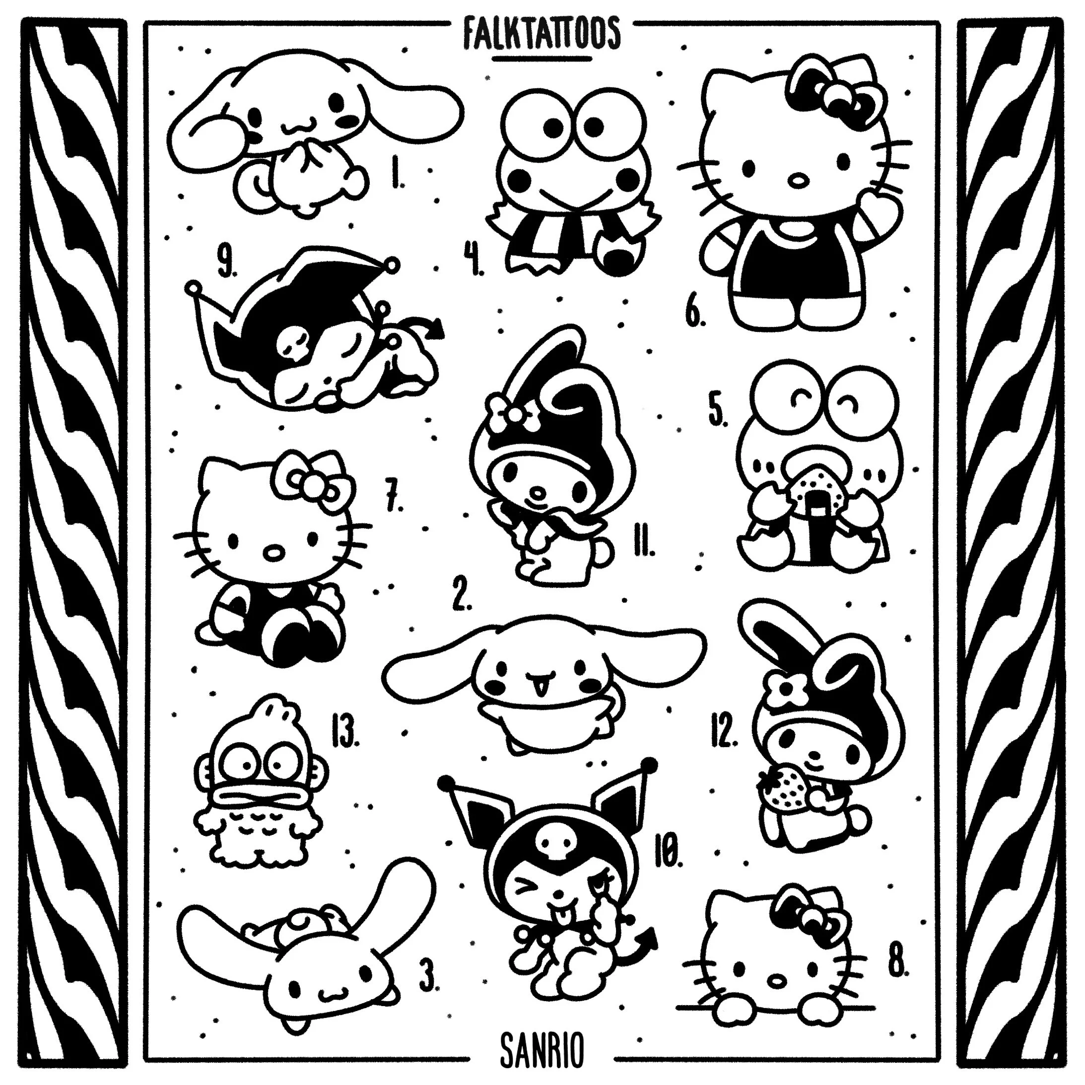 Hello Kitty Flash Art