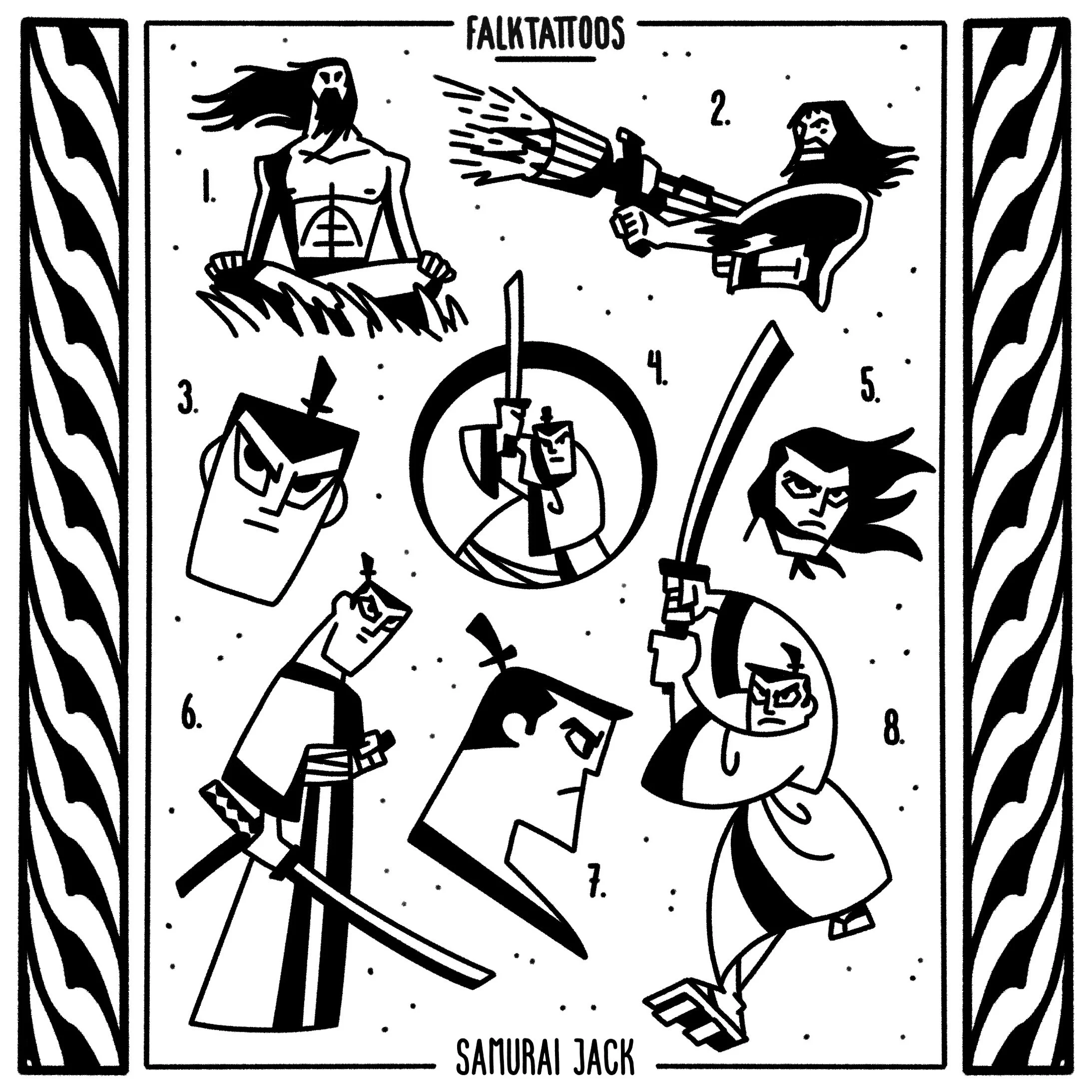 Jack Tattoo Designs