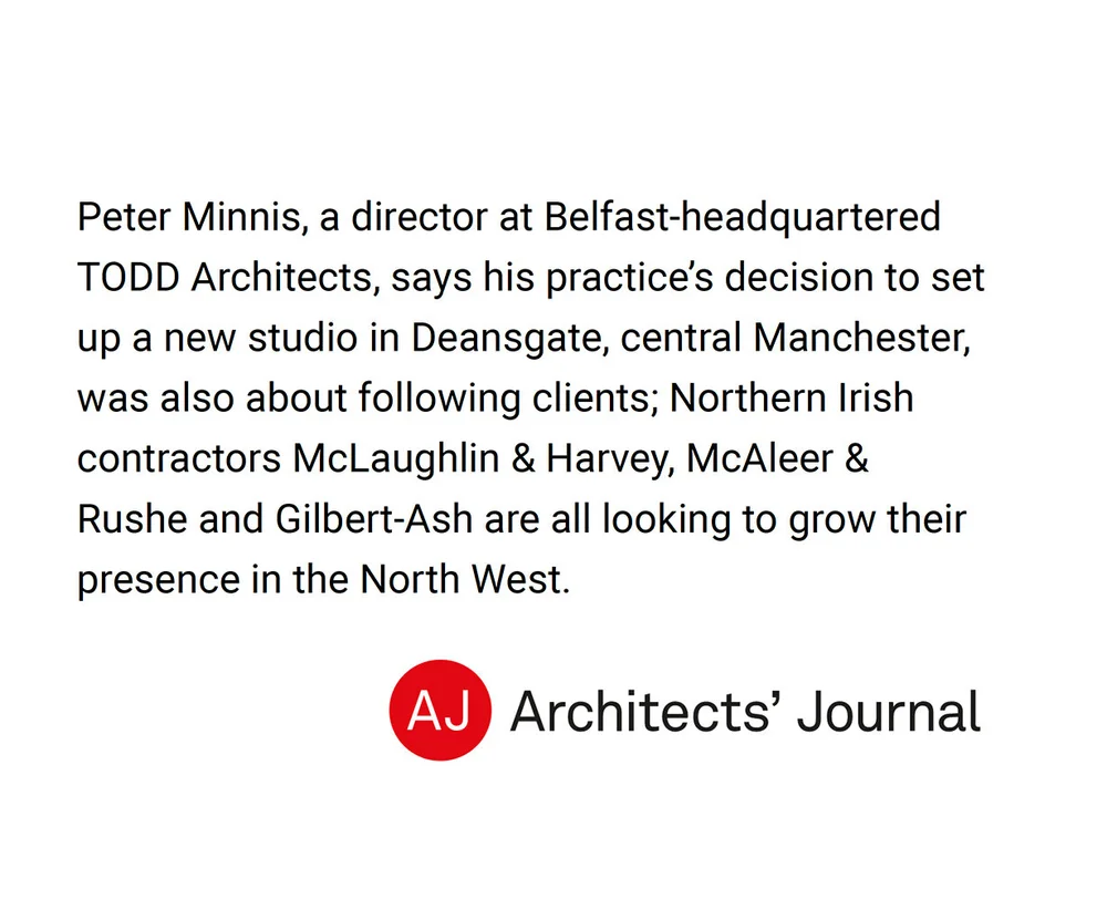 Satellite MPR helps TODD Architects launch new Manchester studio mid ...
