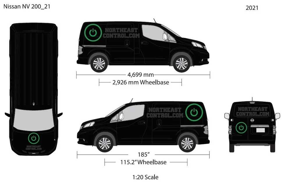 2022 Nissan Nv200 Template