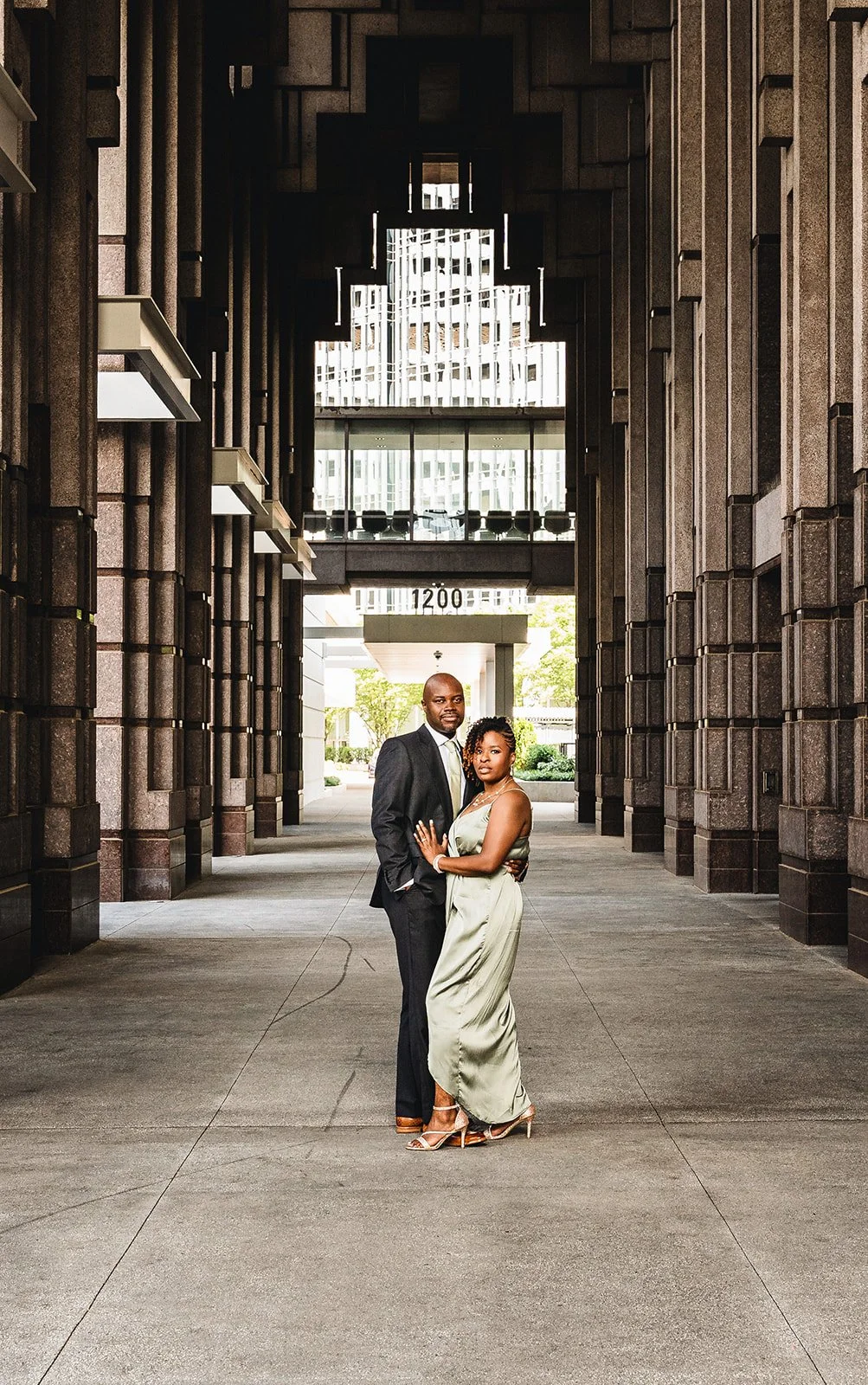 Engagement Session at the Atlanta High Museum & Conley Square I ...