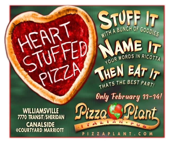Williamsville Menu — Pizza Plant Italian Pub