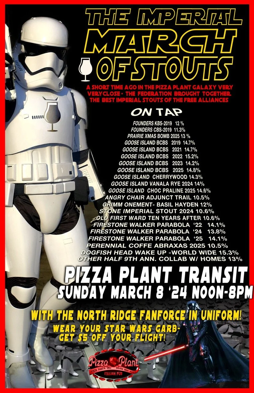 Williamsville Menu — Pizza Plant Italian Pub