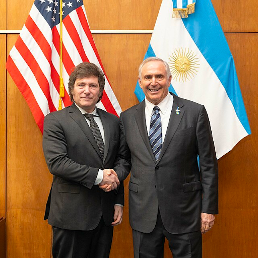 Javier Milei, recently elected controversial Argentinian far-right ...