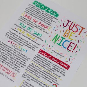 How to Make a Zine- With Template and Printing Instructions ...