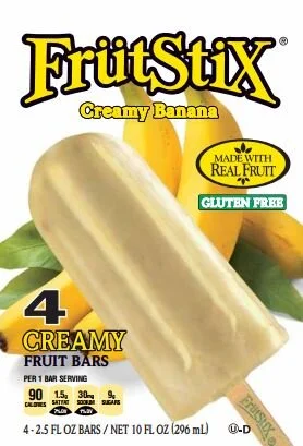 Creamy Fruit Bars — FrutStix