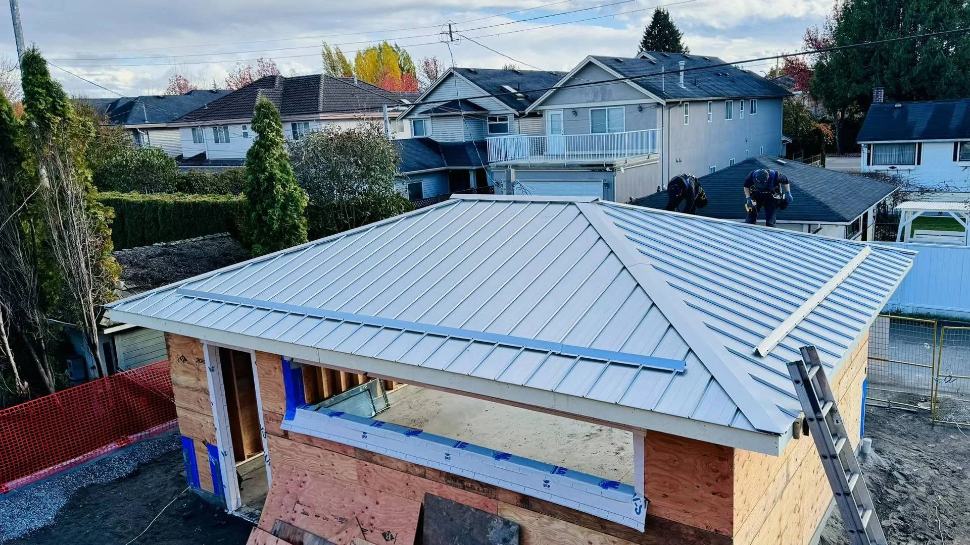 Project: 12 - Inches Snap Lock Panel — Great Valley Construction