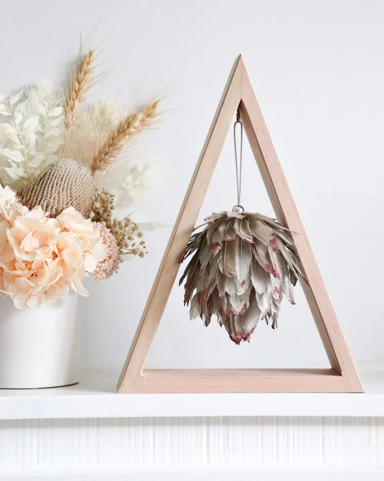 Red Gum Hanging Christmas Tree — Jemmervale Designs