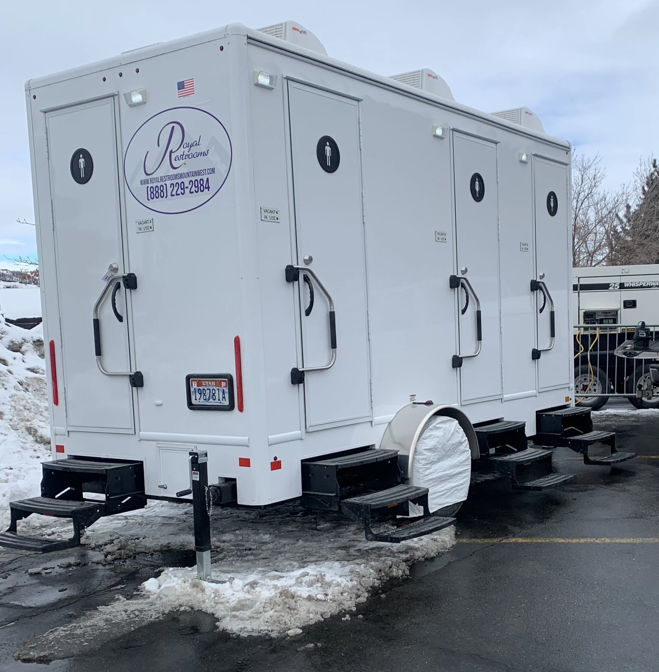 Four Stall Trailers — Royal Restrooms of Utah