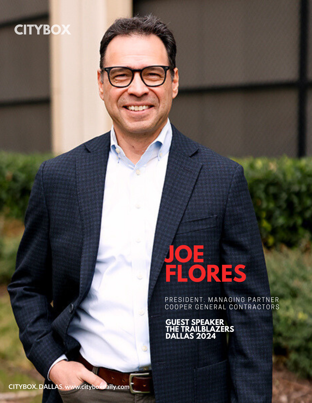 Joe Flores, President & Managing Partner of Cooper General Contractors ...