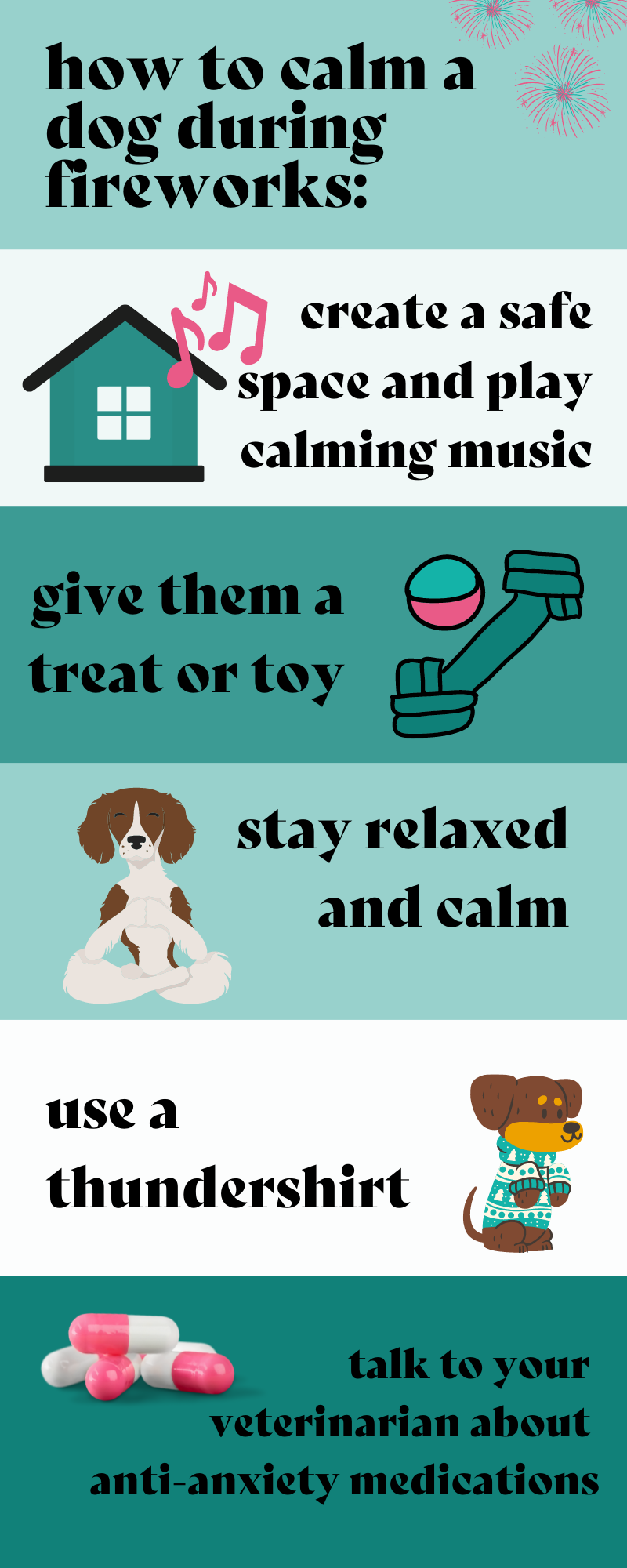 Firework Safety — Rockin' Pets, Rollin' Vets