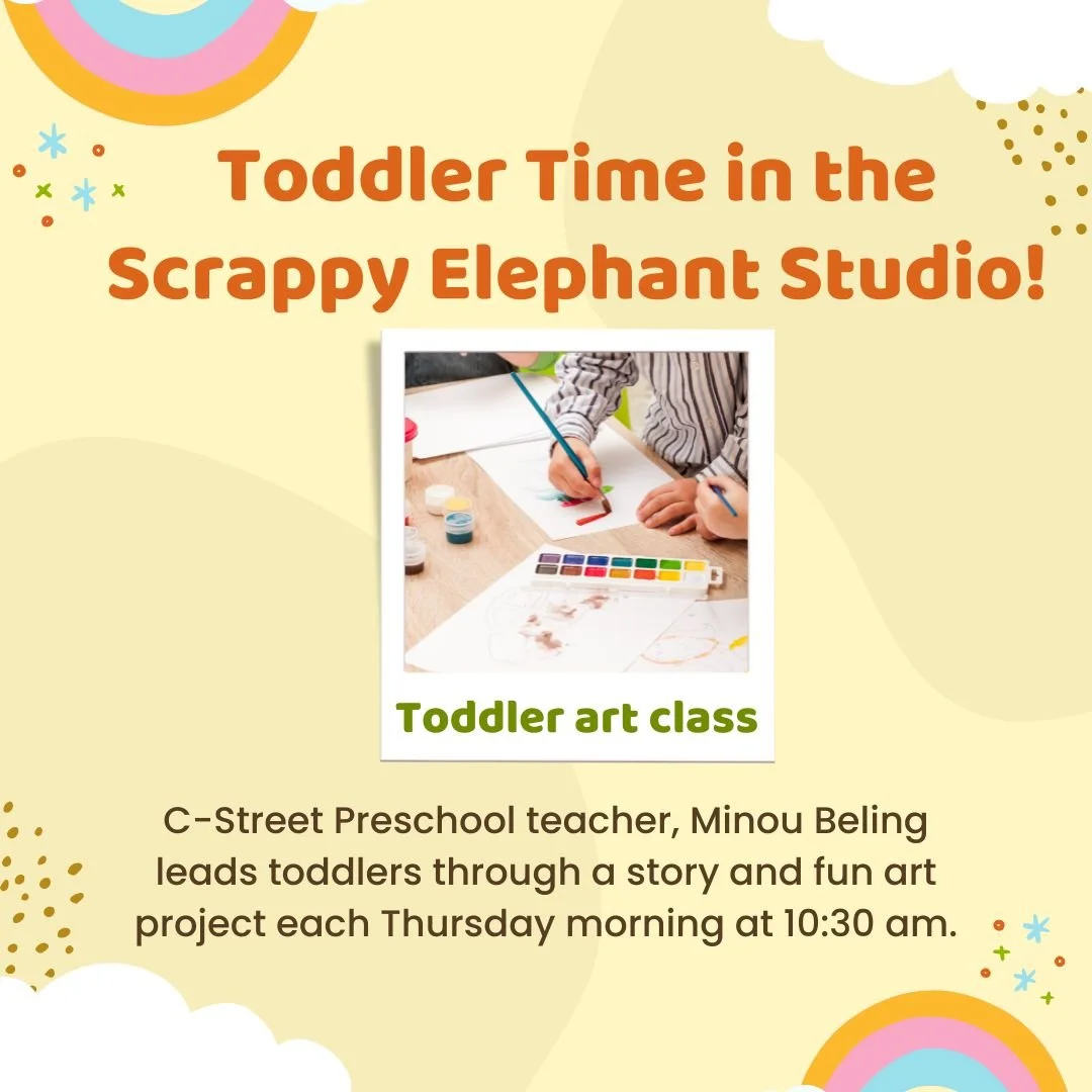 Kid's Art Classes — The Scrappy Elephant — Creative Reuse Charlottesville