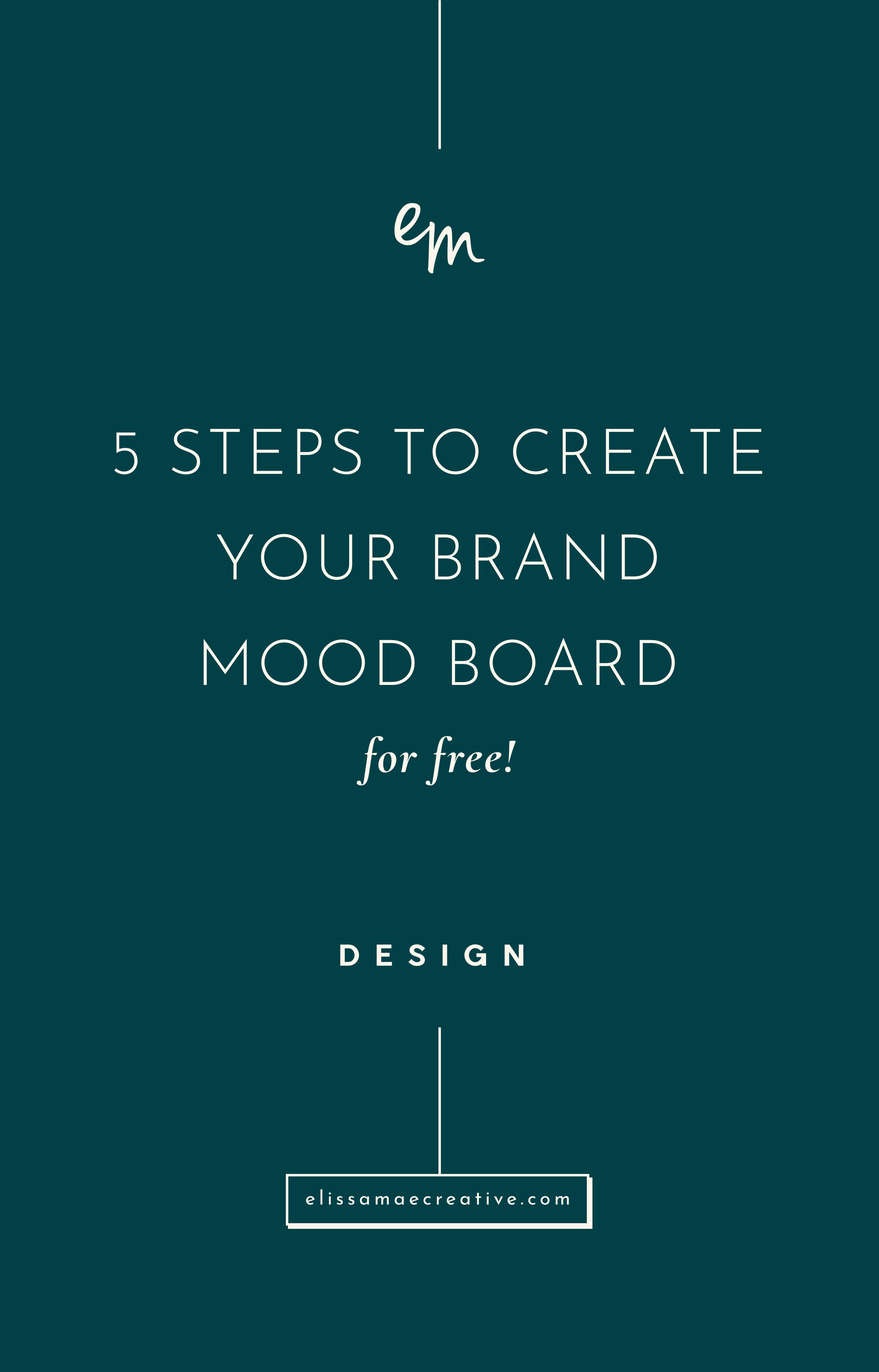 5 Easy Steps To Create A Mood Board For Your E Commerce Brand — Elissa