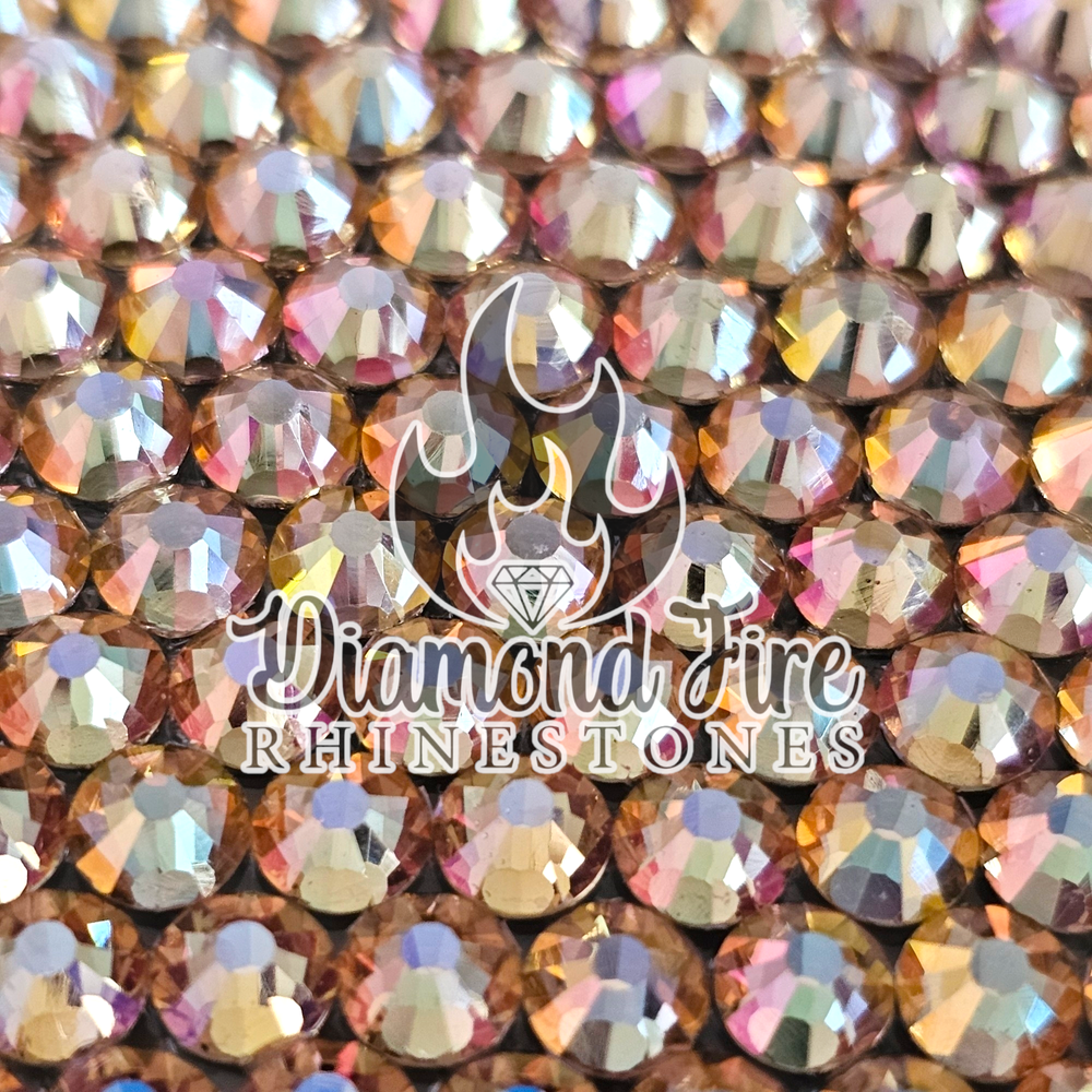 Flatback Mirage Sapphire Glass Rhinestones — Diamond Fire Rhinestones