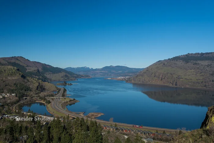 Columbia River Gorge from Mosier Plateau — Steider Studios