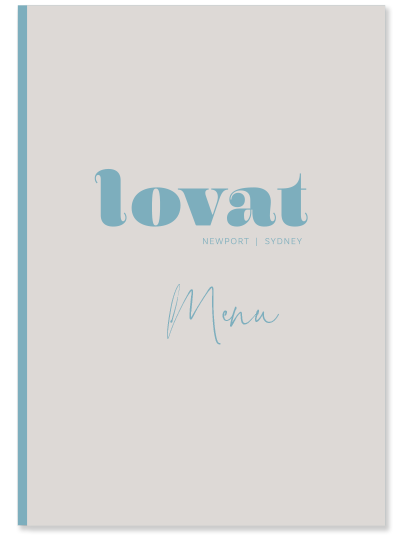 Restaurant Lovat — Studio Us : Branding for Visionaries