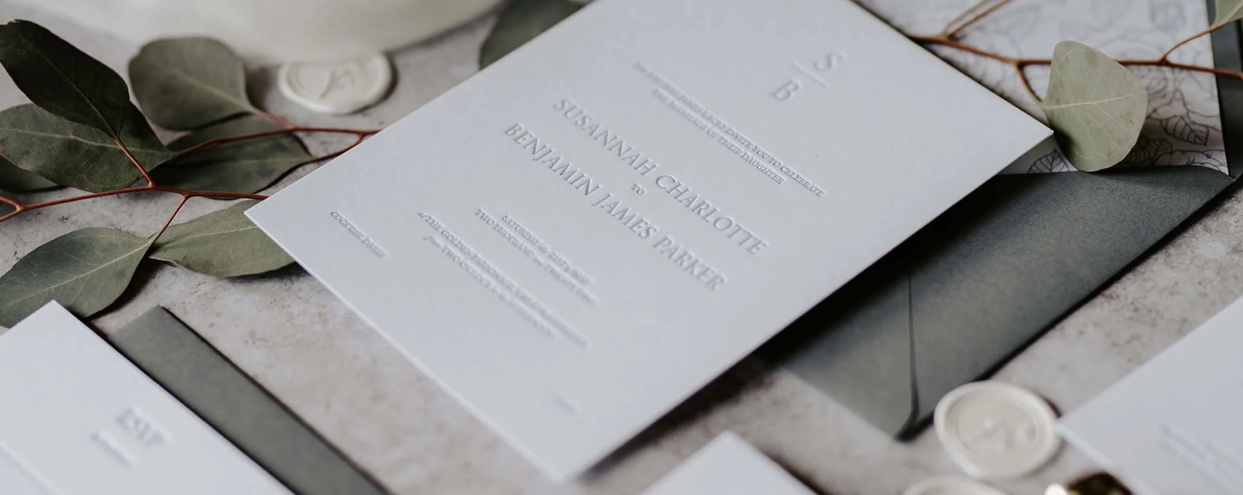 Luxury Letterpress Wedding Stationery London | Ink & Paper