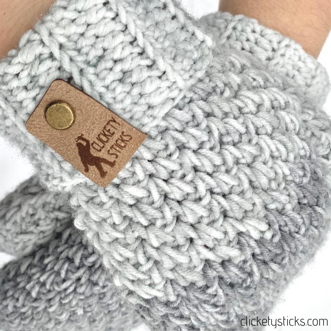 Warm and Cozy Mittens: Free Pattern — CLICKETY STICKS