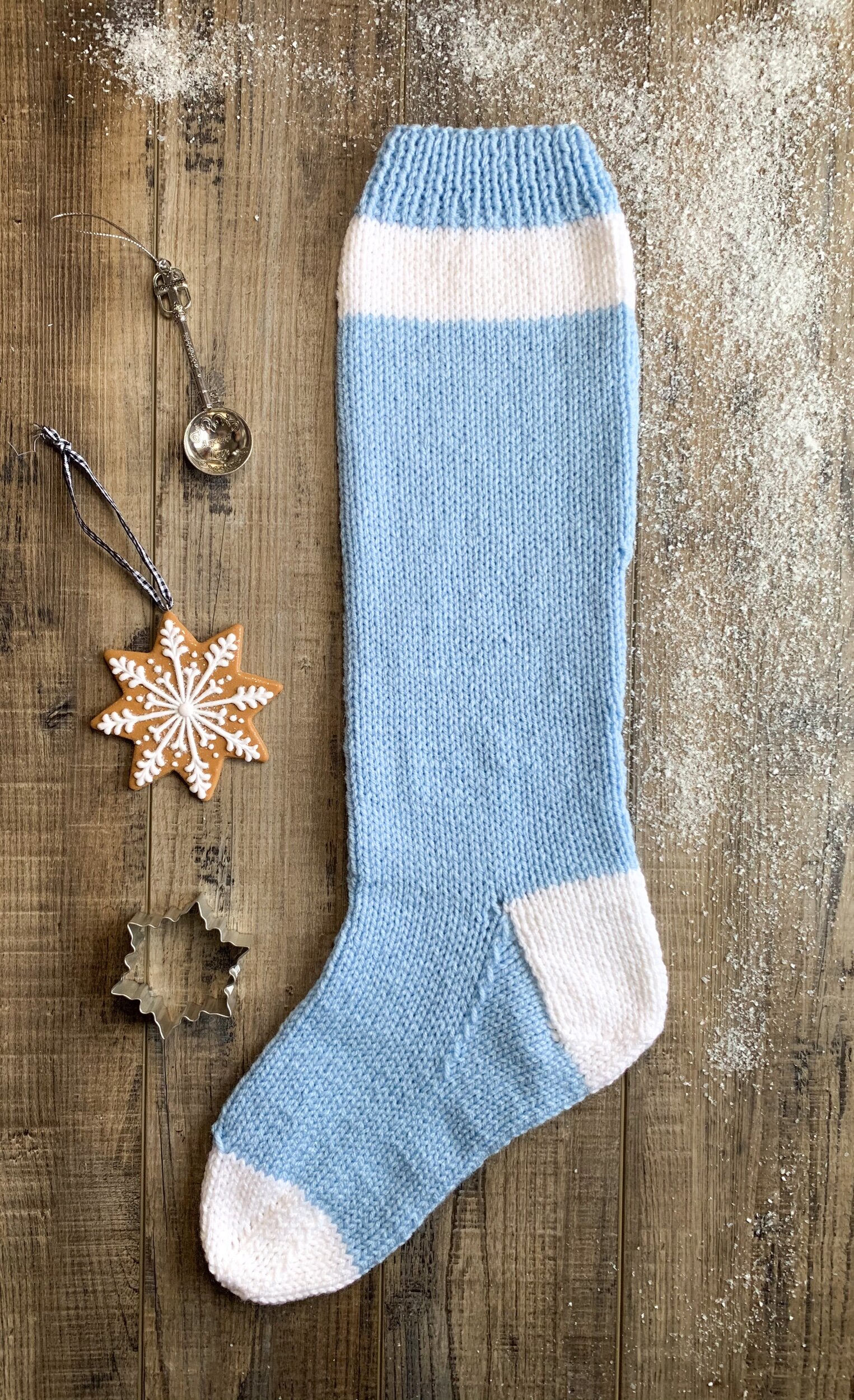 Knit Stocking Free Pattern — CLICKETY STICKS