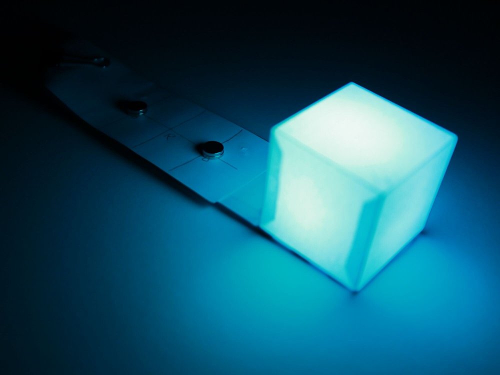 Touch-Sensitive Paper Light for Kids — Volt, Paper, Scissors!