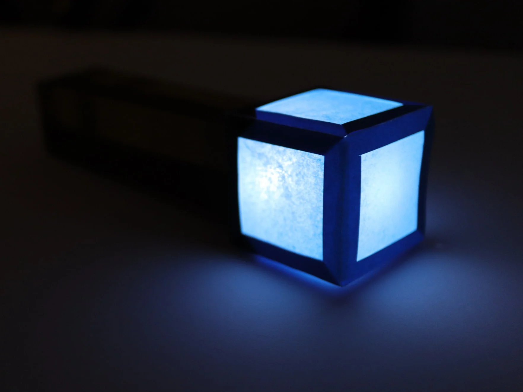 DIY Minecraft Inspired Paper Torch for Kids — Volt, Paper, Scissors!