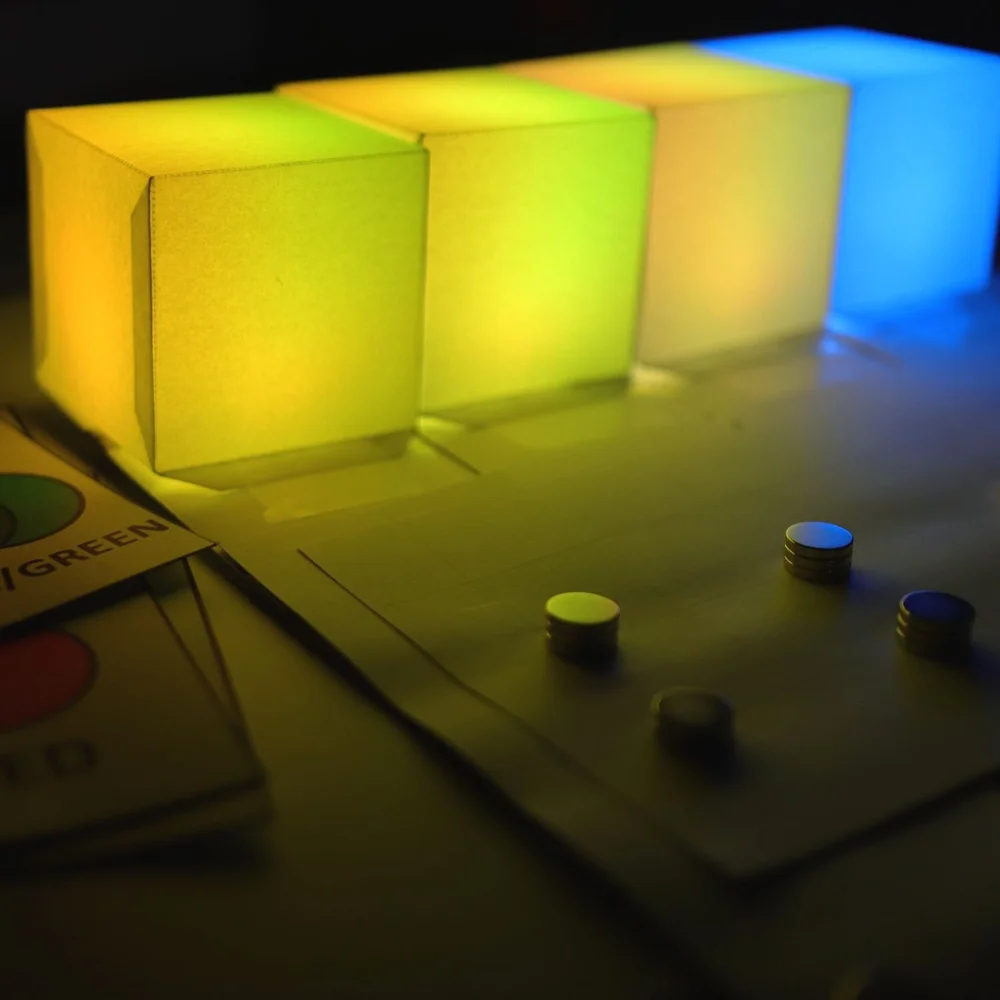 Touch-Sensitive Paper Light for Kids — Volt, Paper, Scissors!
