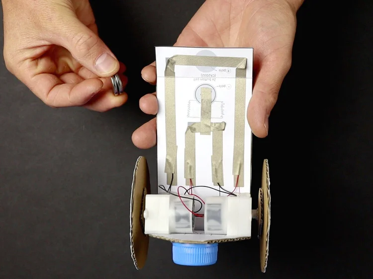 Easy DIY Robot for Kids — Volt, Paper, Scissors!