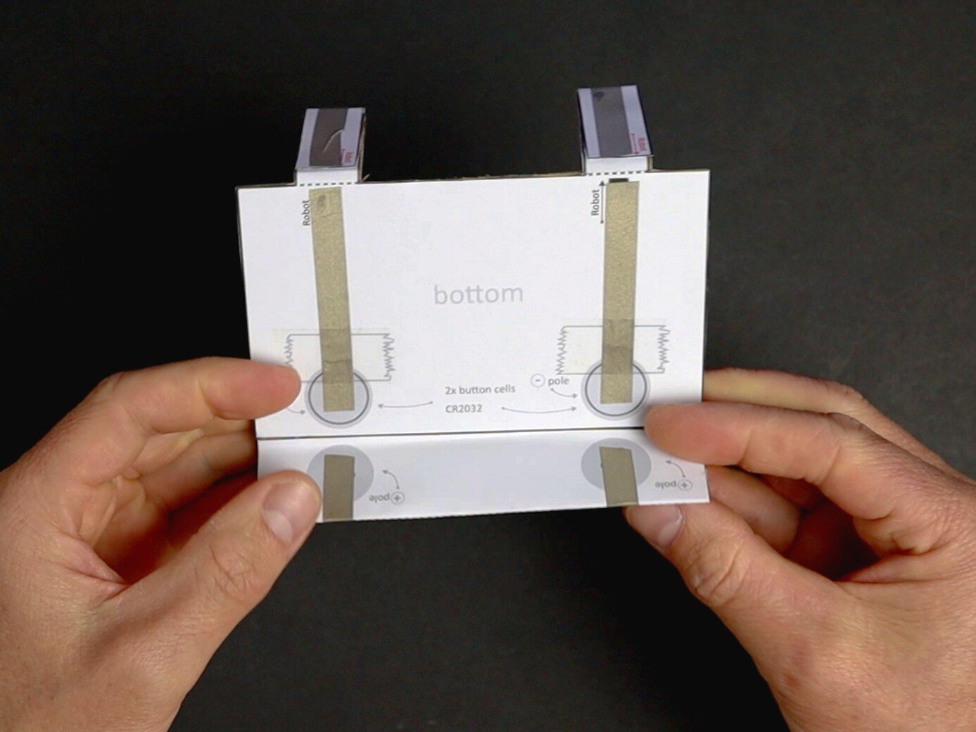 Easy DIY Robot for Kids — Volt, Paper, Scissors!