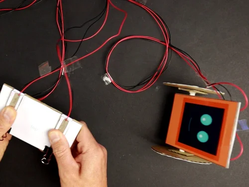 Easy DIY Robot for Kids — Volt, Paper, Scissors!