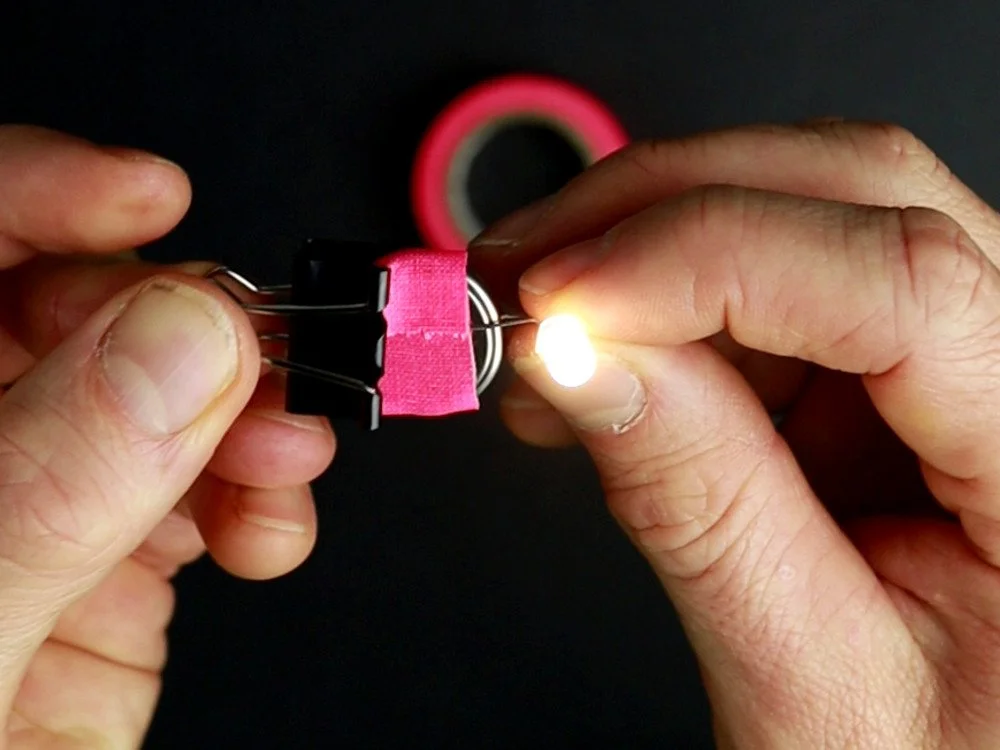 LED Pixel Art Cubes for Kids — Volt, Paper, Scissors!