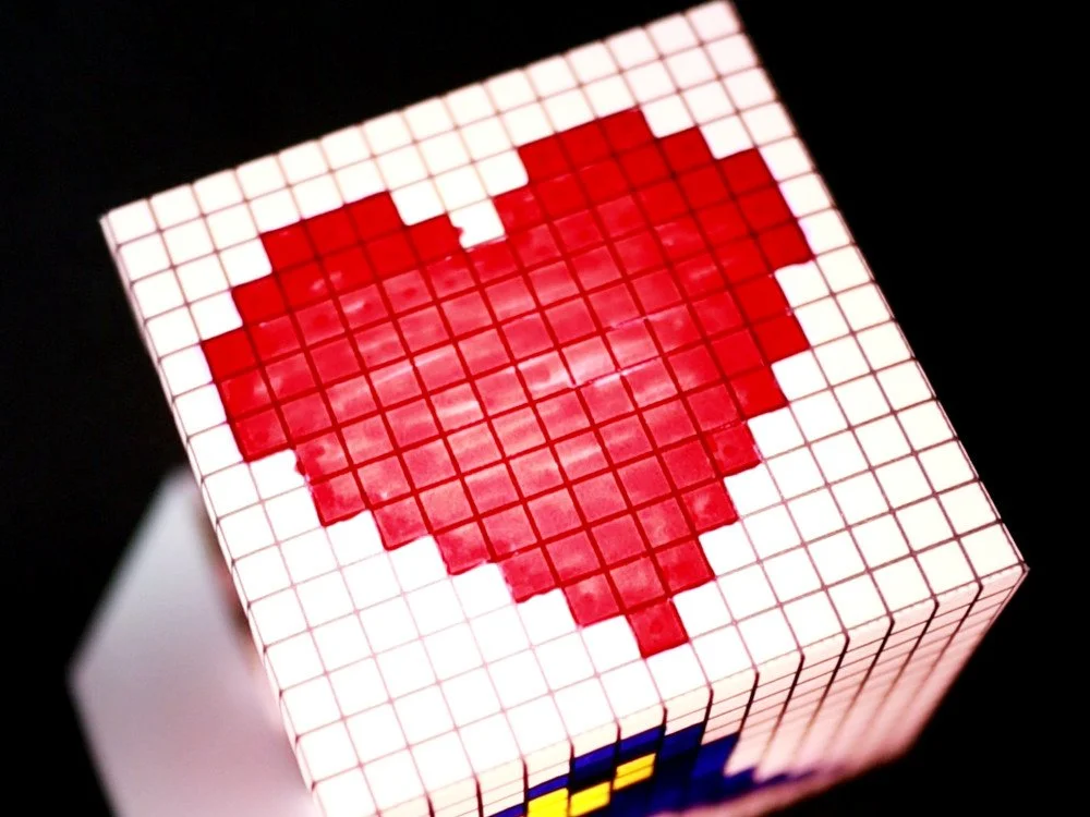 LED Pixel Art Cubes for Kids — Volt, Paper, Scissors!