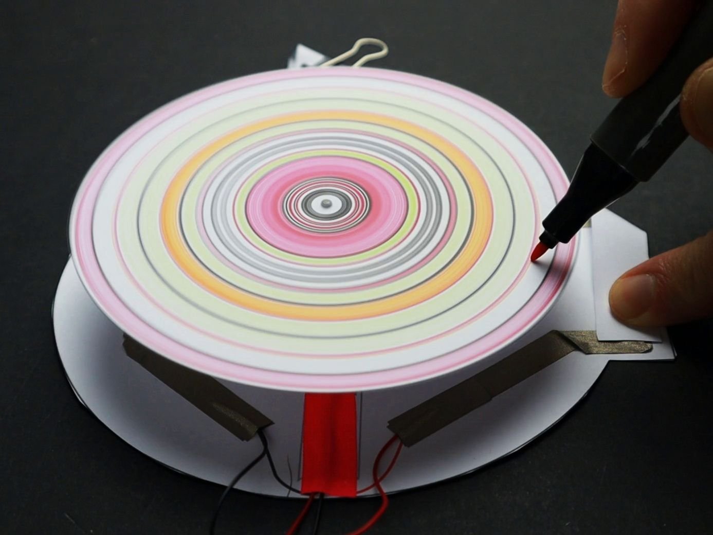 DIY Spin Art Robot for Kids — Volt, Paper, Scissors!