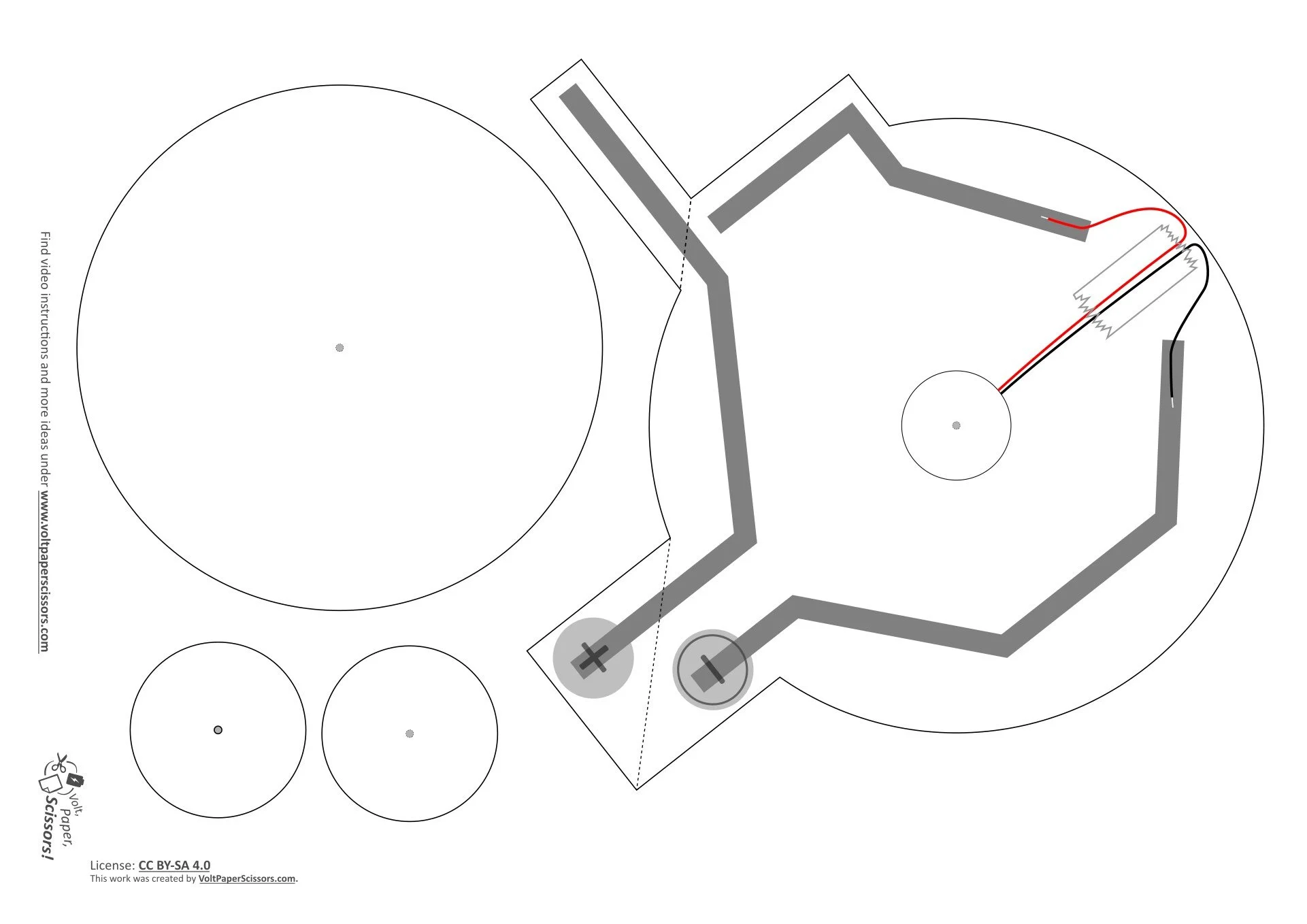 DIY Spin Art Robot for Kids — Volt, Paper, Scissors!