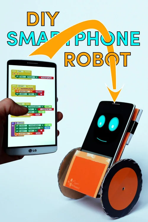 Easy DIY Robot for Kids — Volt, Paper, Scissors!