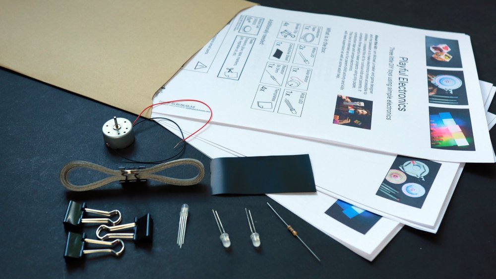 DIY Spin Art Robot for Kids — Volt, Paper, Scissors!