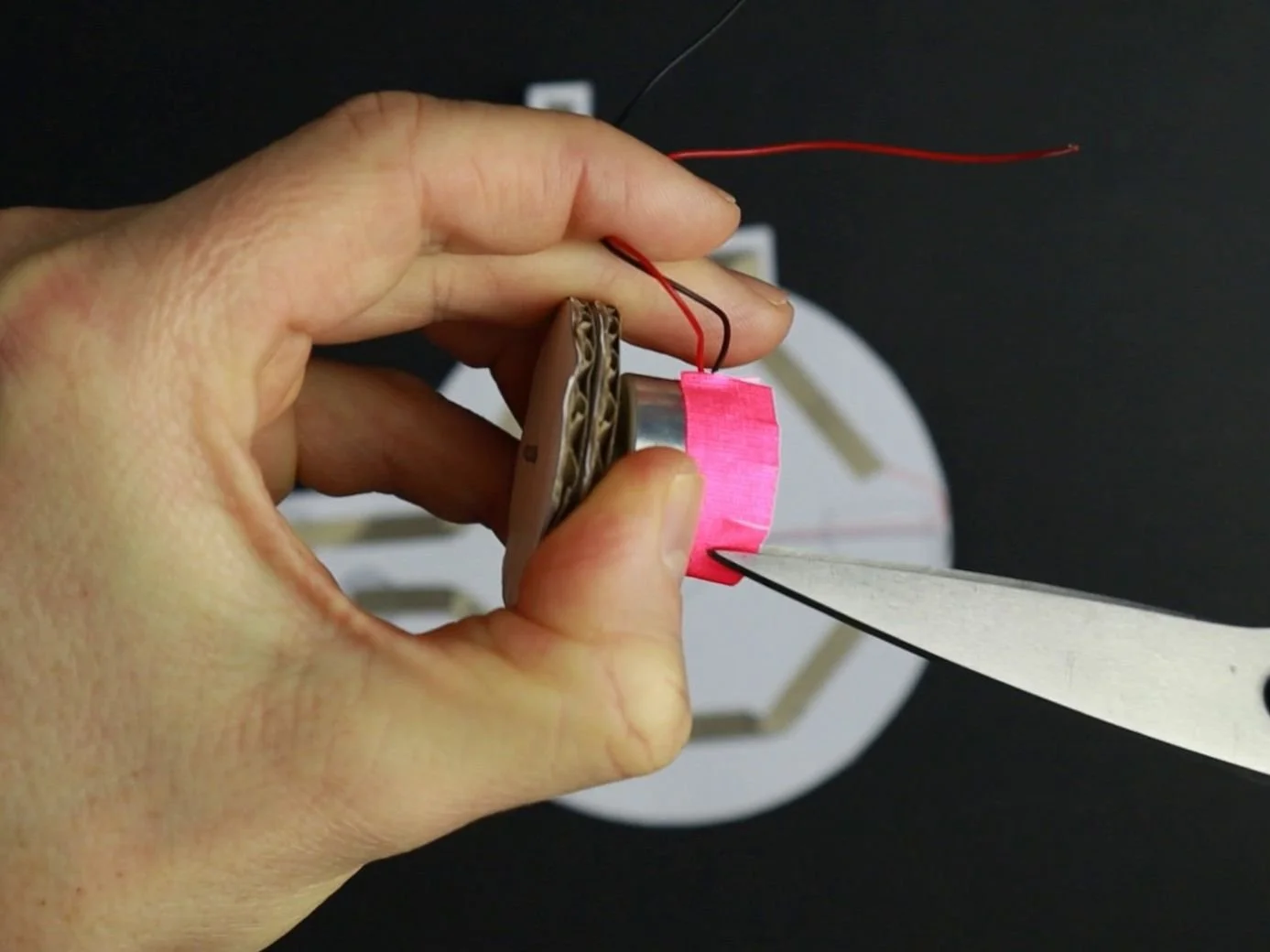 DIY Spin Art Robot for Kids — Volt, Paper, Scissors!