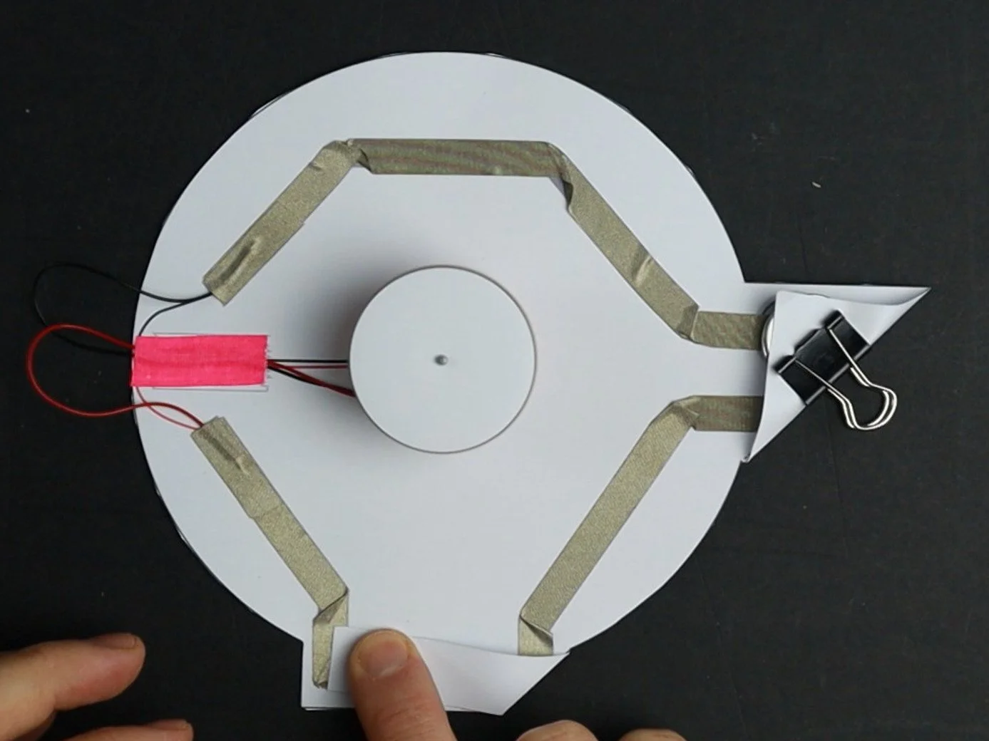 DIY Spin Art Robot for Kids — Volt, Paper, Scissors!