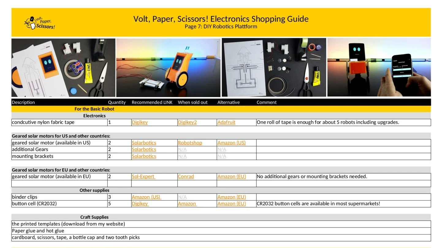 Easy DIY Robot for Kids — Volt, Paper, Scissors!