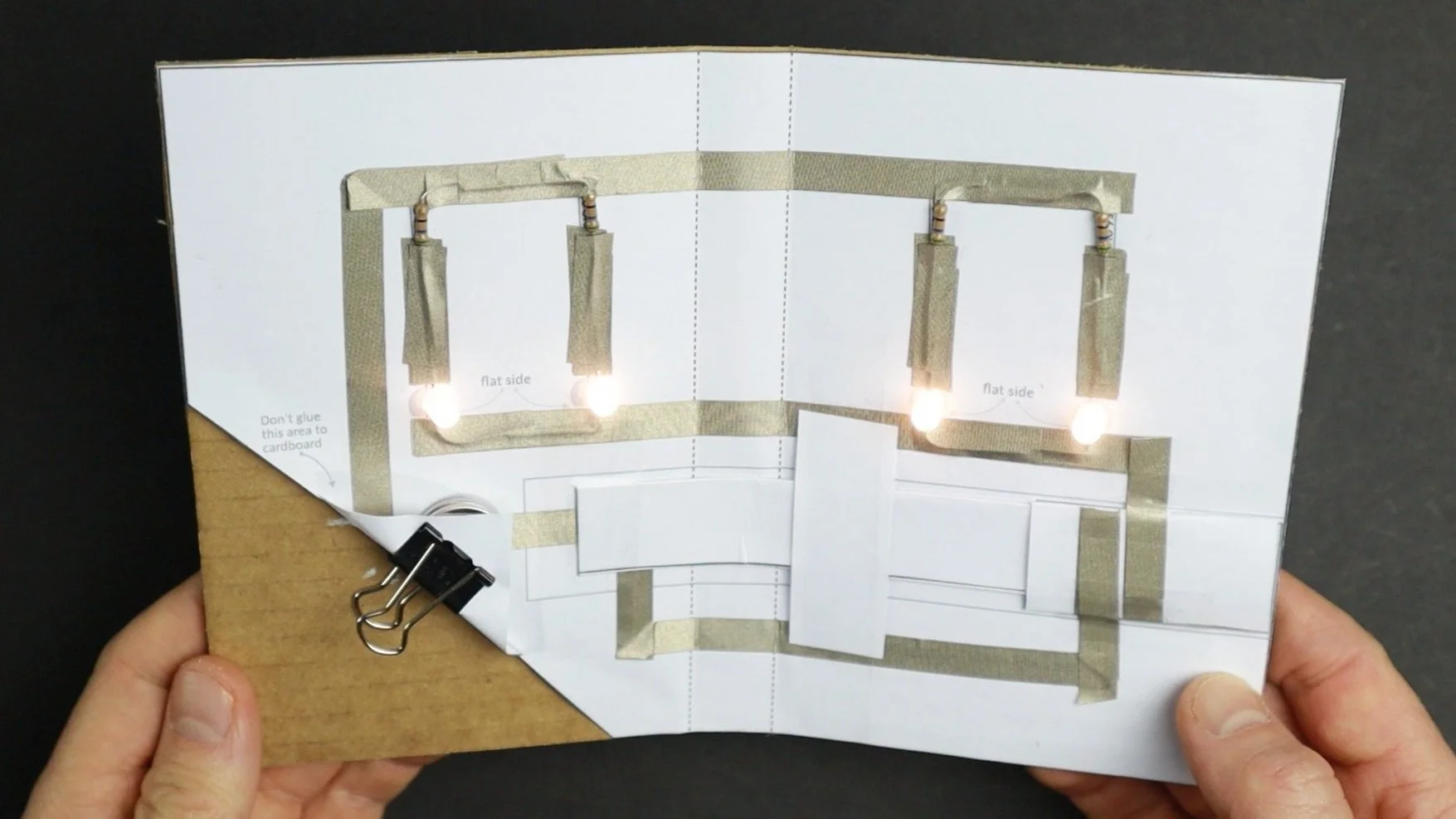 Easy DIY Book Lamp for Kids (11+) and adults — Volt, Paper, Scissors!