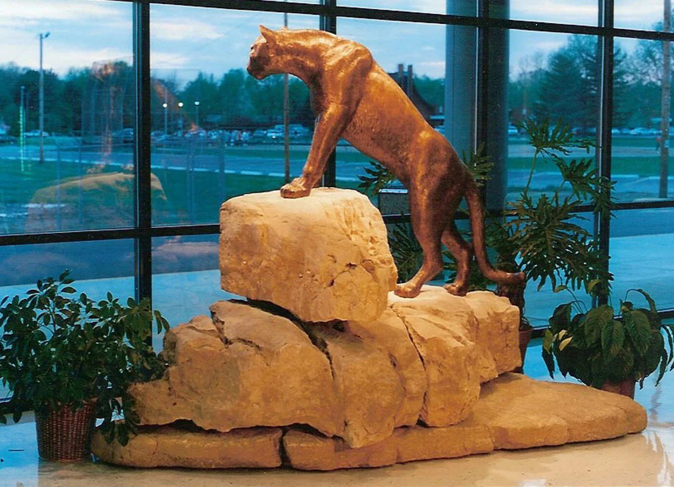 O'Fallon Panther — MGA Sculpture Studio, llc