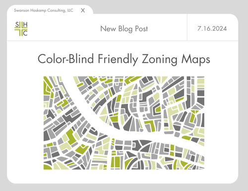Color-Blind Friendly Zoning Maps — Swanson Haskamp Consulting, LLC