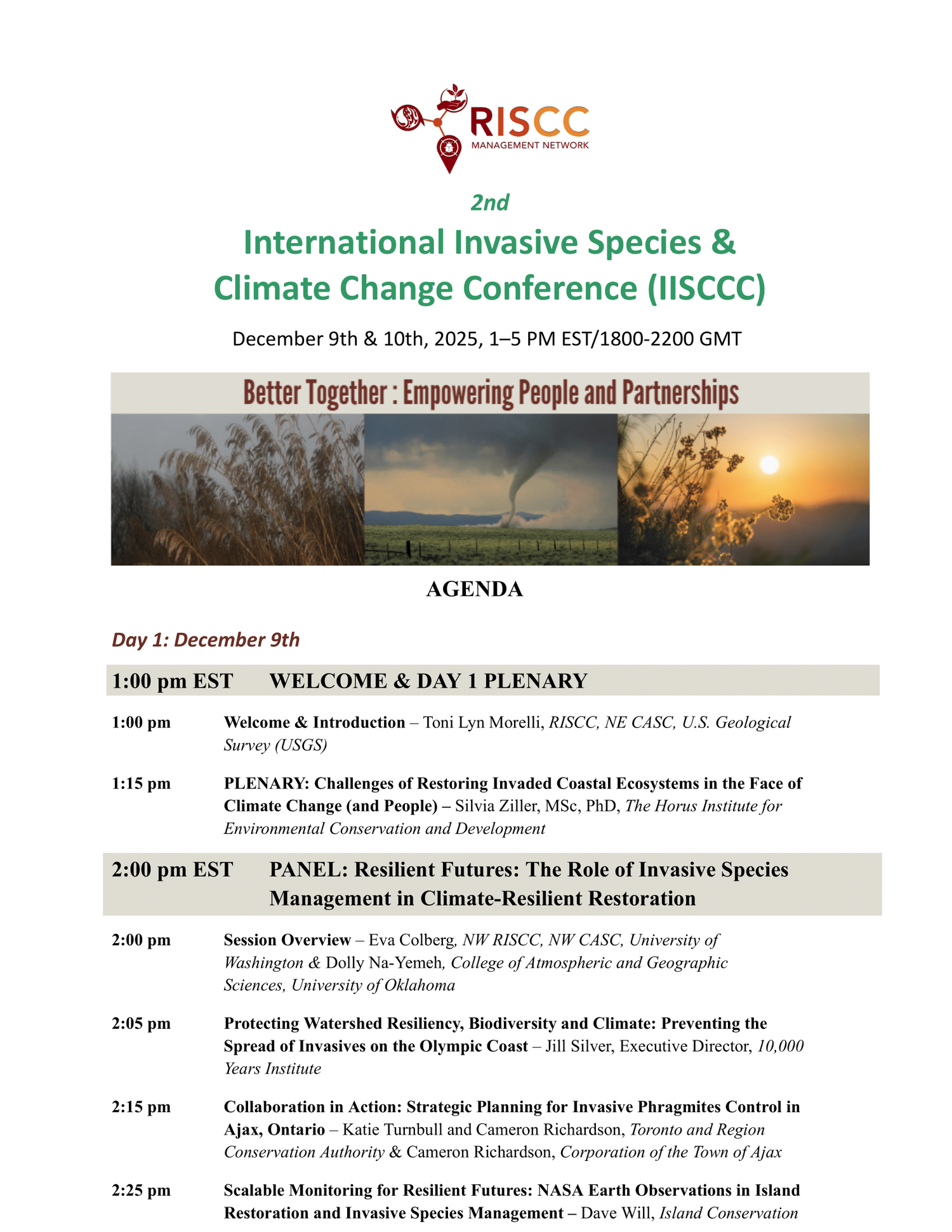 IISCCC 2025 — RISCC Management