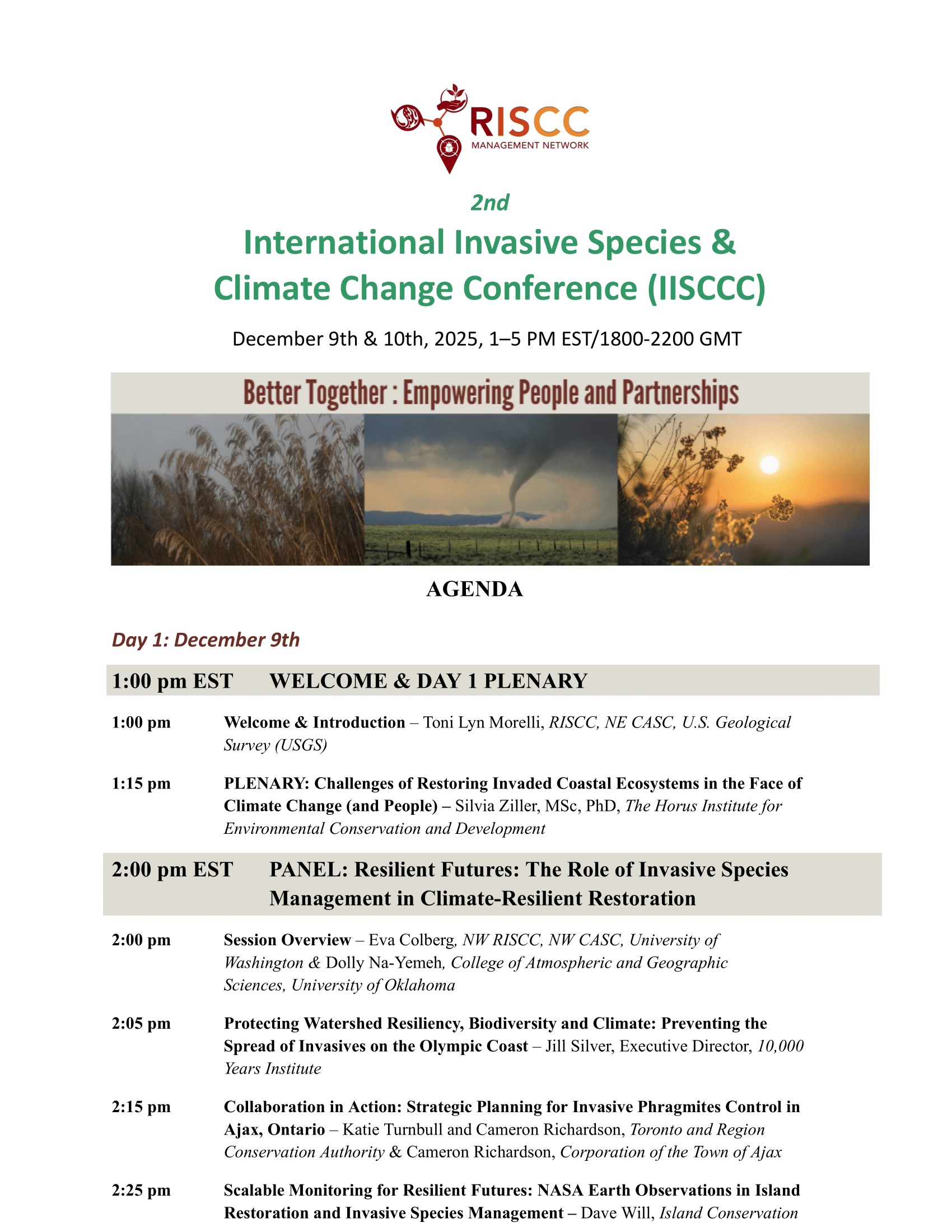 IISCCC 2025 — RISCC Management