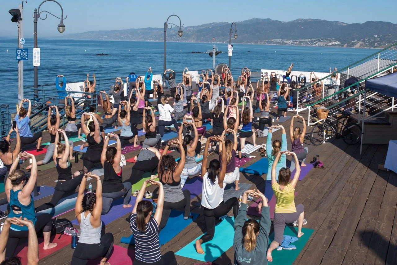 Wellness & Waves — Santa Monica Pier