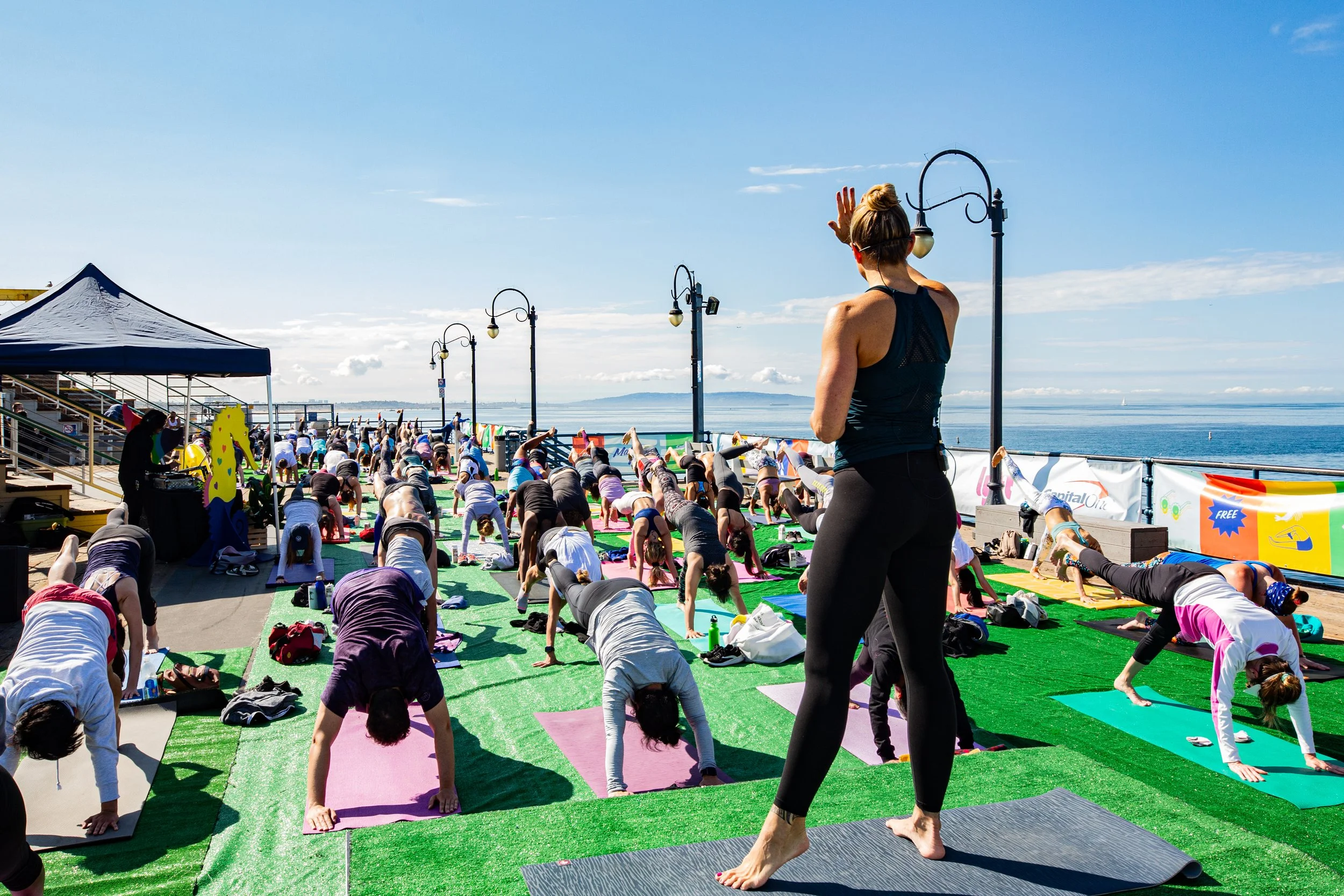 Wellness & Waves — Santa Monica Pier