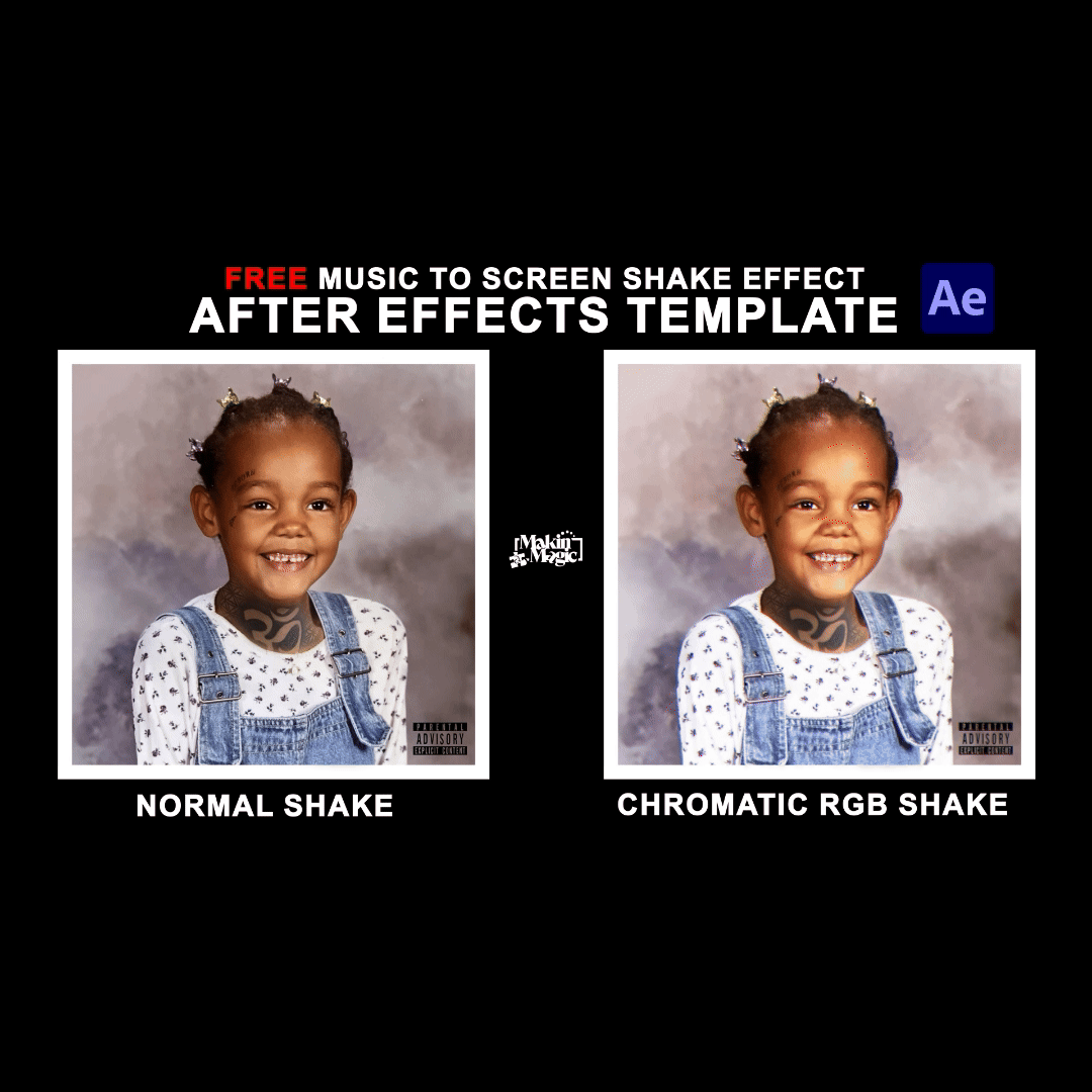 [FREE] Music Beat Screen Shake Effect After Effects Template — Makin’ Magic
