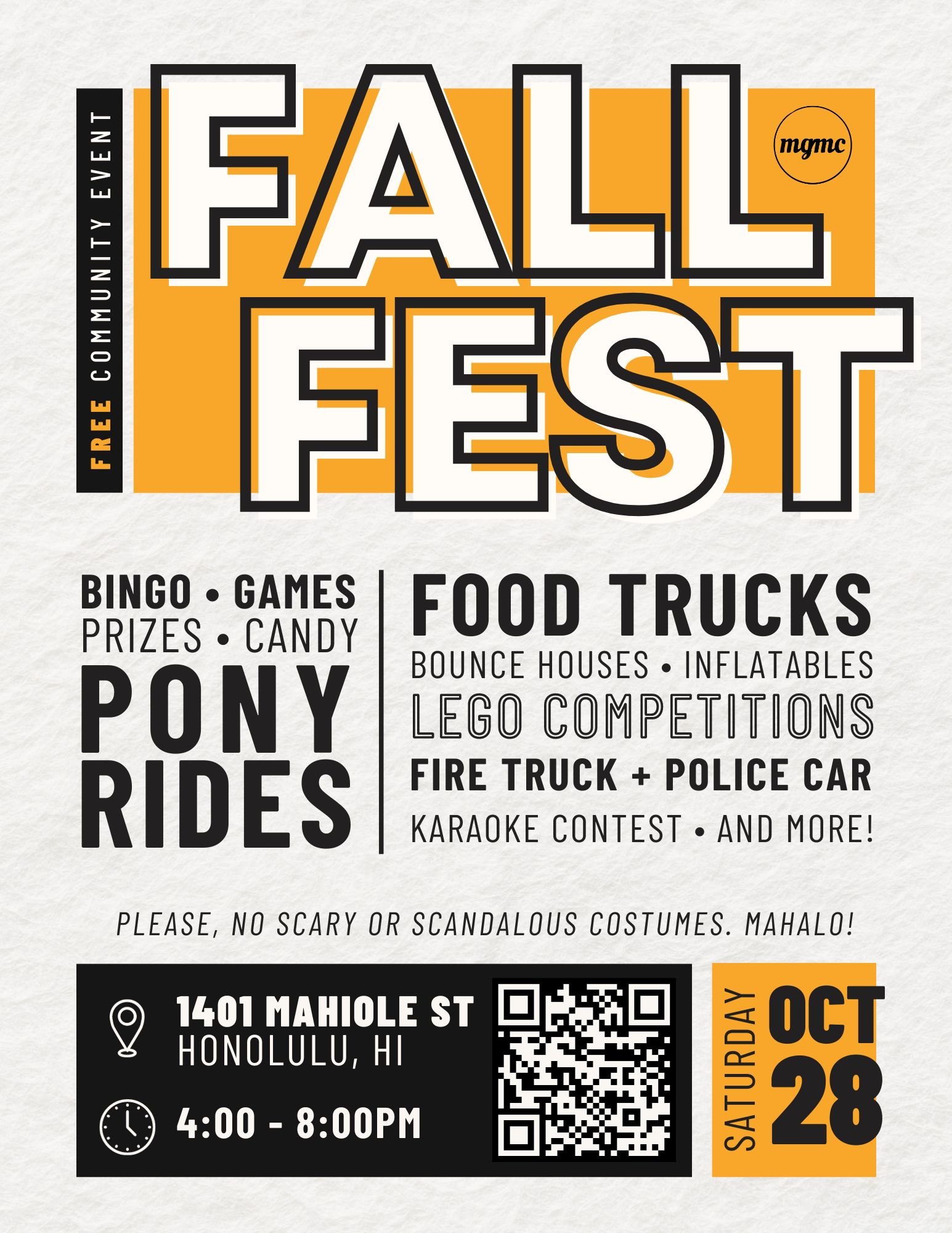 FALL FEST — MGMC