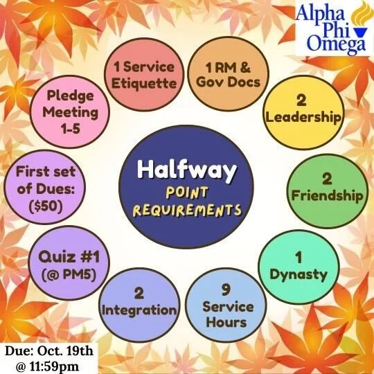 Pledge — Alpha Phi Omega